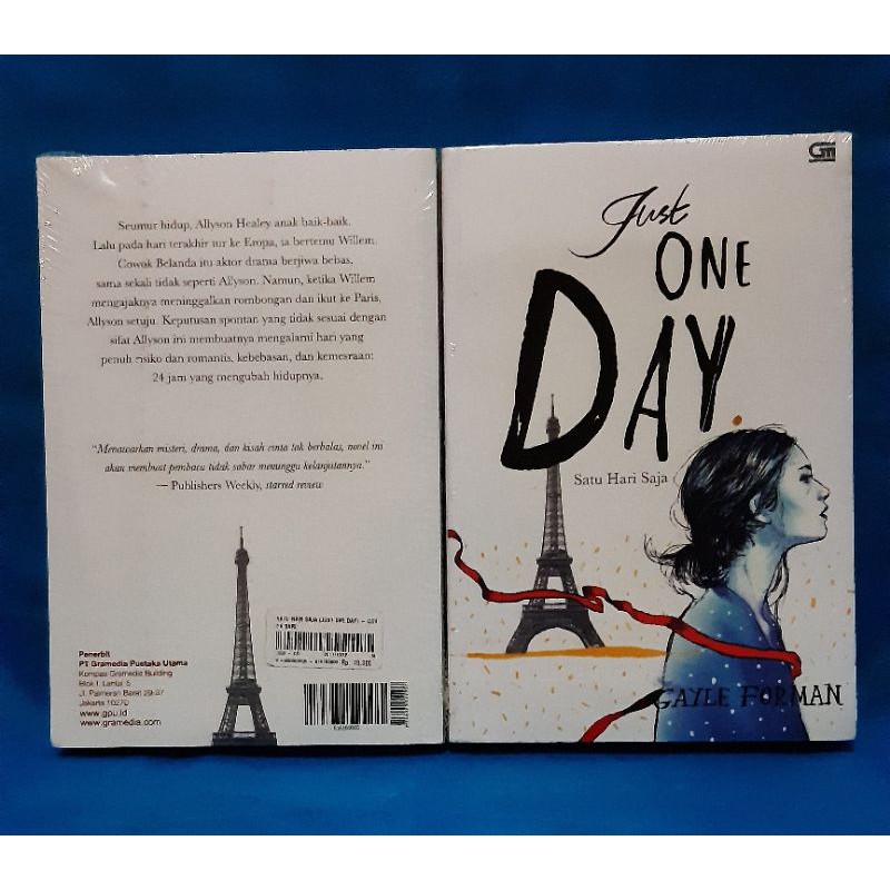 Jual Just One Day - Gayle Forman ( Novel ) | Shopee Indonesia
