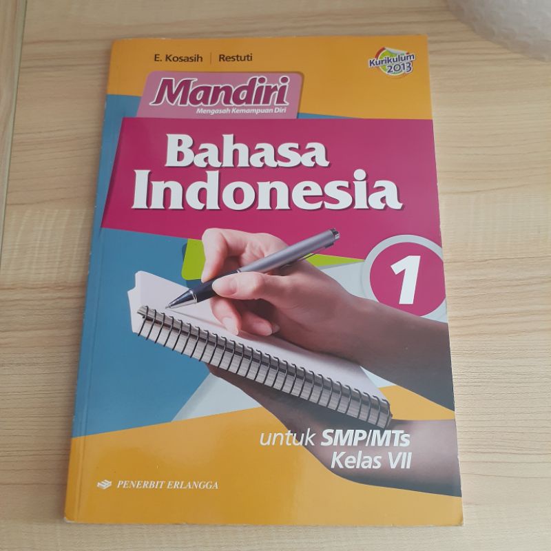 Jual ERLANGGA Buku Paket Mandiri Bahasa Indonesia kelas 1 SMP | Mandiri ... Jual ERLANGGA Buku Paket Mandiri Bahasa Indonesia kelas 1 SMP | Mandiri ...