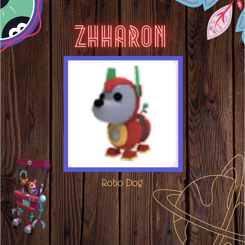 Jual Roblox Adopt Me ROBO DOG (legendary) Indonesia|Shopee Indonesia