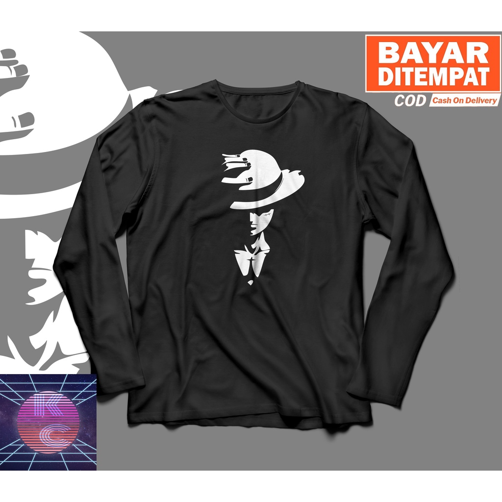 Jual KAOS BAJU LENGAN PANJANG ONE PIECE LUFFY SILUET BIG SIZE JUMBO ... Jual KAOS BAJU LENGAN PANJANG ONE PIECE LUFFY SILUET BIG SIZE JUMBO ...