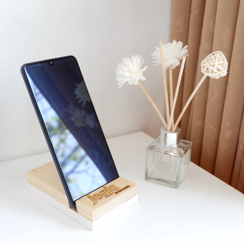 Jual CUSTOM Wooden Coaster/Stand HP (Tatakan gelas kayu/Alas gelas kayu ...