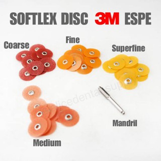 Jual soflex 3M sof-lex softlex dental polishing disc disk ORIGINAL 3M ...