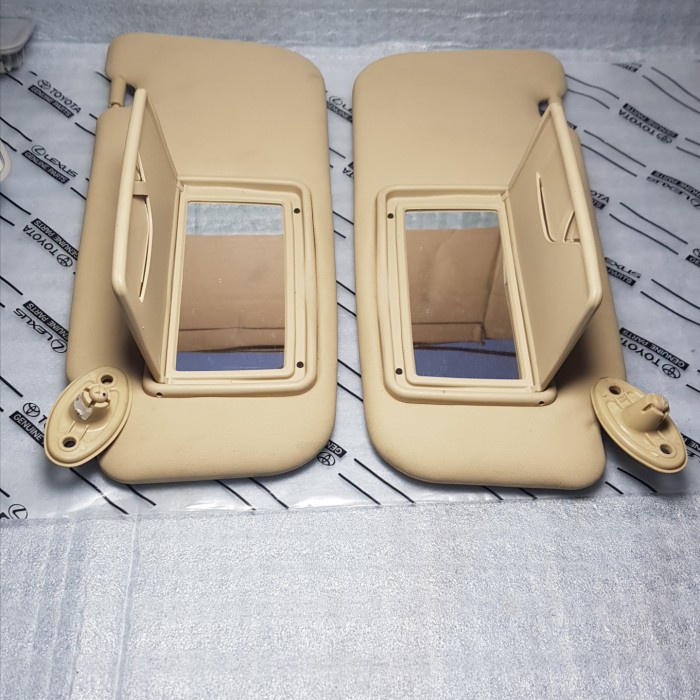 Jual Sun visor Penghalang Cahaya Matahari Sedan Yaris Vios | Shopee ...