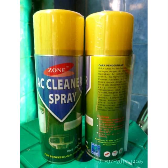 Jual AC Cleaner Spray Zone 400ml Ac Cleaner Evaporator Mobil Pembersih ...
