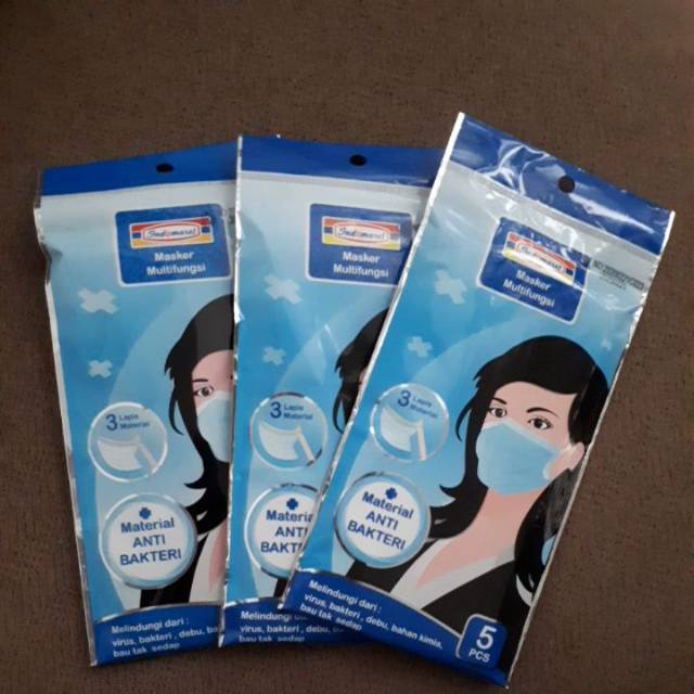 Jual Masker Earloop Indomaret 3 ply | 23.000, Nexcare, Skrineer dan ...