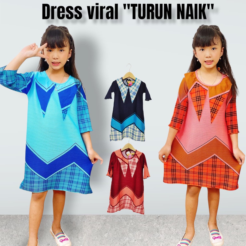 Jual BAJU TURUN NAIK ANAK 2-9 TAHUN VIRAL/DRESS TURUN NAIK MODEL ... Jual BAJU TURUN NAIK ANAK 2-9 TAHUN VIRAL/DRESS TURUN NAIK MODEL ...