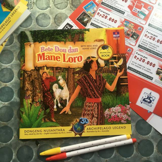Jual Dongeng 3D Nusantara: Bete Dou dan Mane Loro | Shopee Indonesia