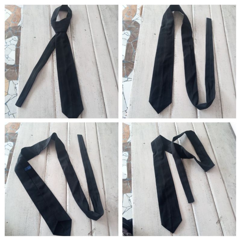 Jual Dasi hitam panjang -+130 cm bagus produksi(grosir) | Shopee Indonesia