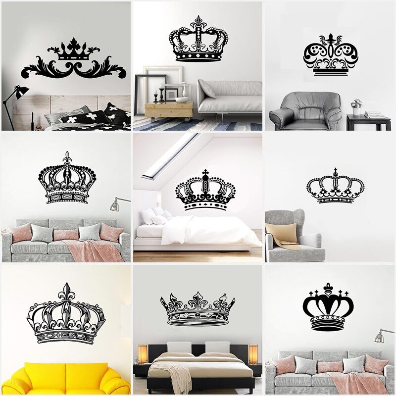 Jual STIKER DINDING MAHKOTA RAJA STICKER CUTTING DINDING CUSTOM WALL ...