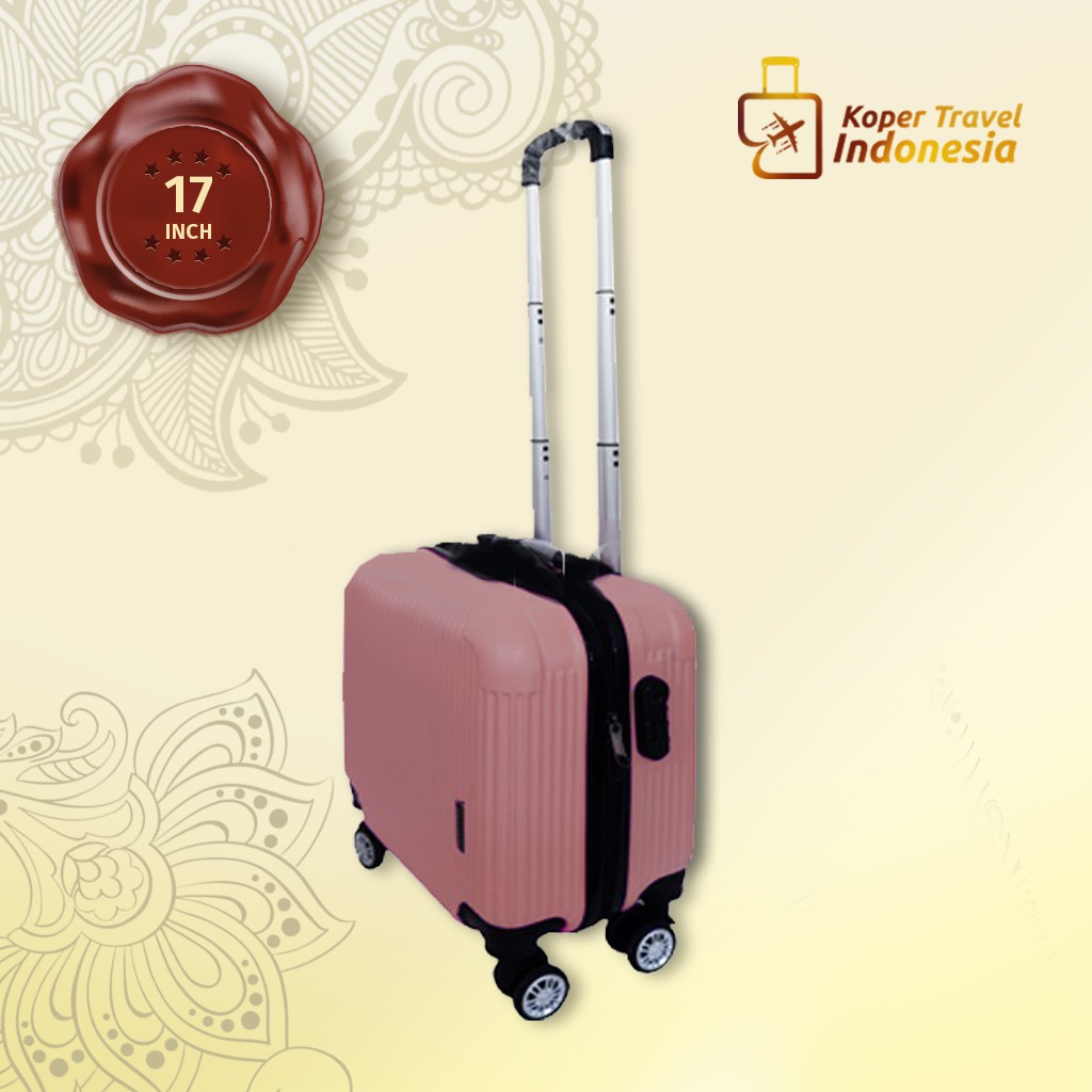 Jual Koper 17 inch Murah Robert Ansell 2018 Merah Muda-Tas Koper-Koper ...