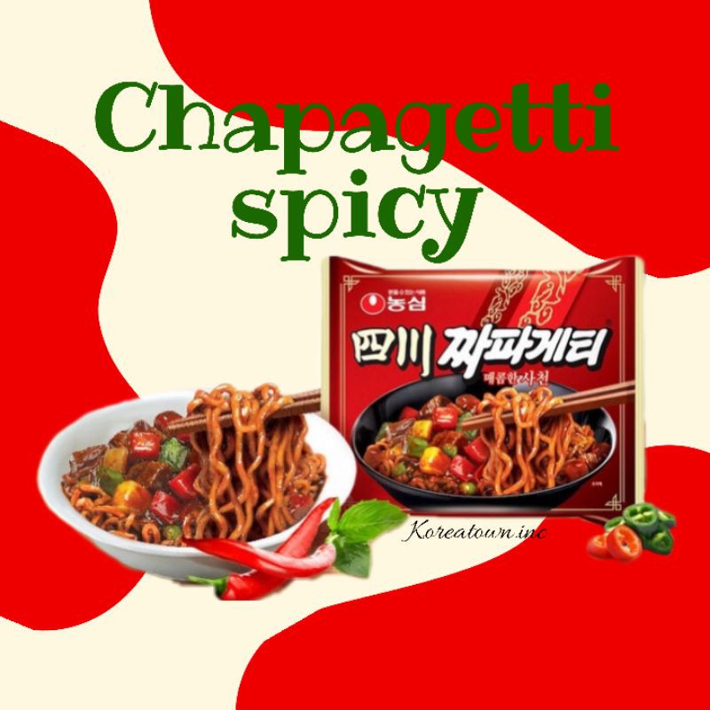 Jual NONGSHIM CHAPAGETTI SPICY Chapaghetti Spicy with Roasted Chajang ...