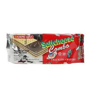 Jual Khong Guan Saltcheese Crackers 200 gr | Khong Guan Salt Cheese ...