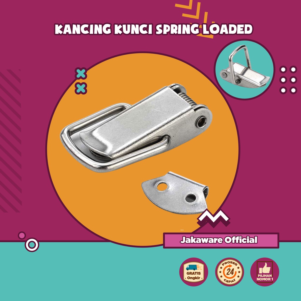 Jual KANCING KUNCI SPRING LOADED TOGGLE LATCH HASP KOTAK PENYIMPANAN ...
