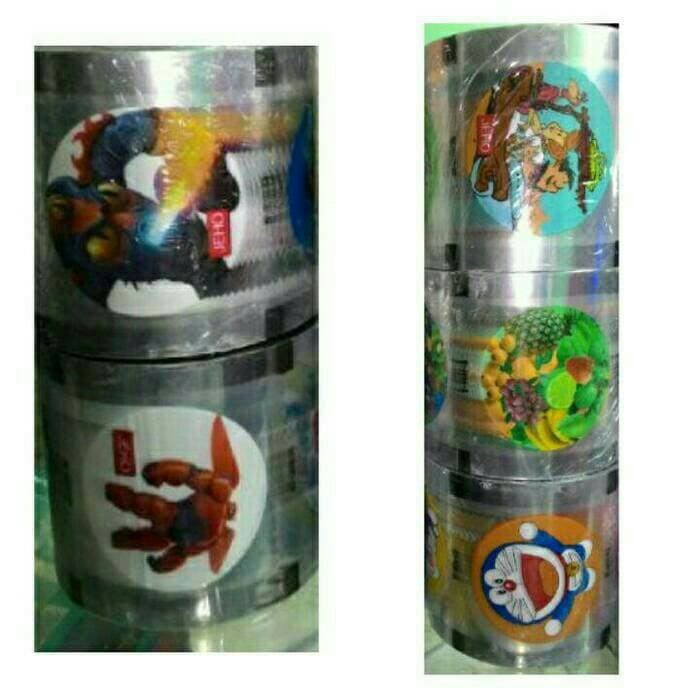 Jual Plastik Lids Cup Sealer Gambar kartun- Buah | Shopee Indonesia