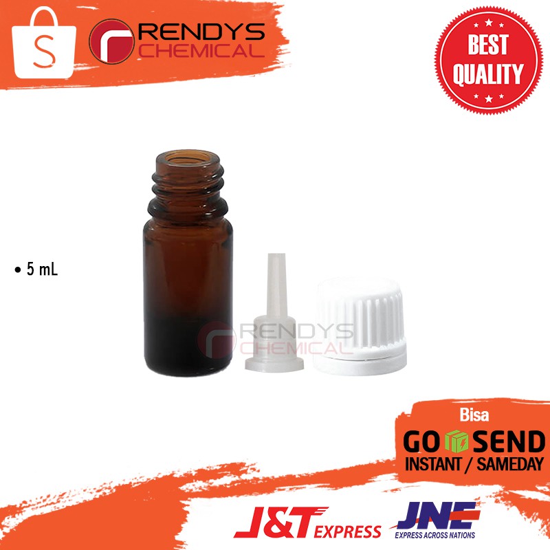 Jual Botol Kaca Amber 5mL / Botol Essential Oil 5 mL - Tutup Filler ... Jual Botol Kaca Amber 5mL / Botol Essential Oil 5 mL - Tutup Filler ...