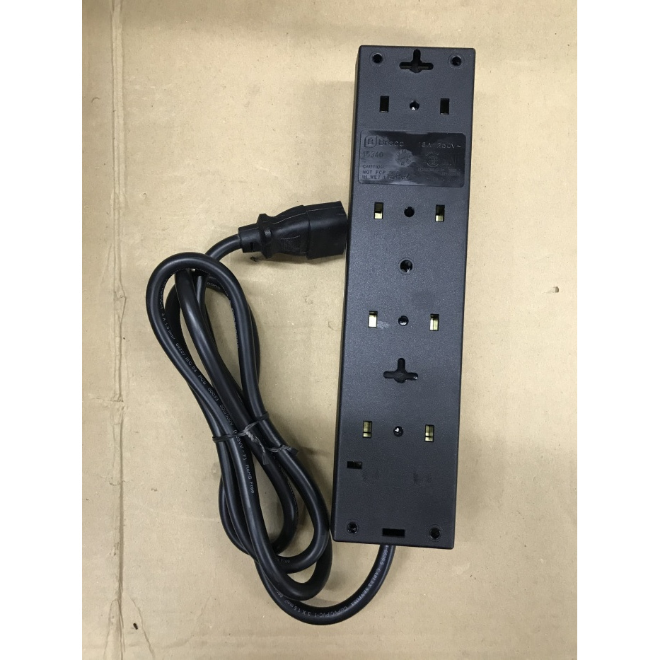 Jual Broco pdu converter perubah colokan iec Ups Apc c14 4 Lubang Kabel ...