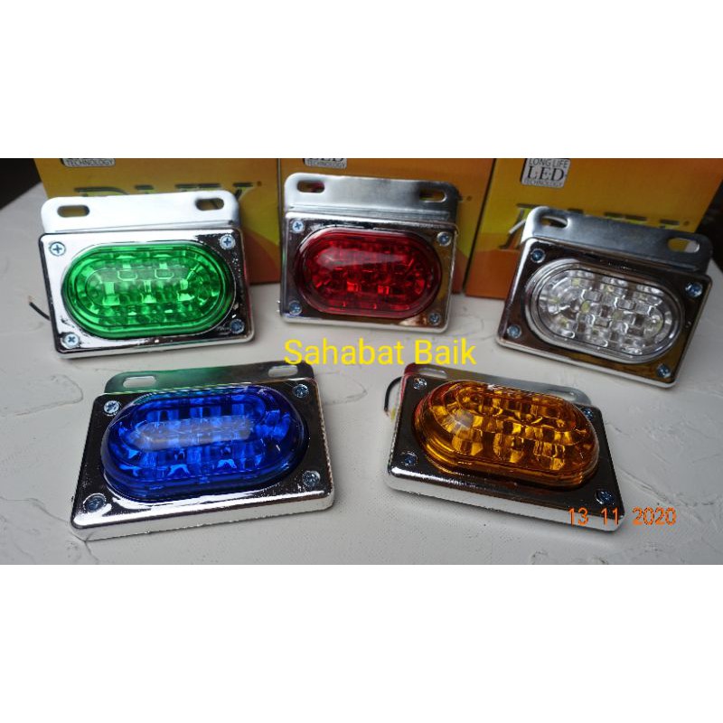 Jual LAMPU LED BAK TRUK BOX KONTAINER LED SAMPING TRUCK 24 V VOLT DNY ...