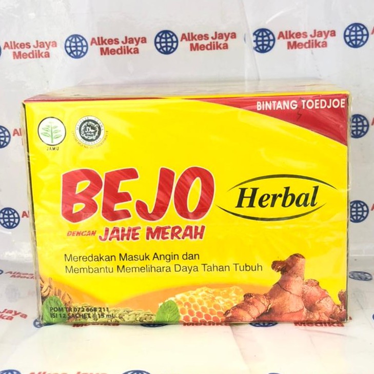 Jual Bejo Jahe Merah isi 12 sachet | Shopee Indonesia