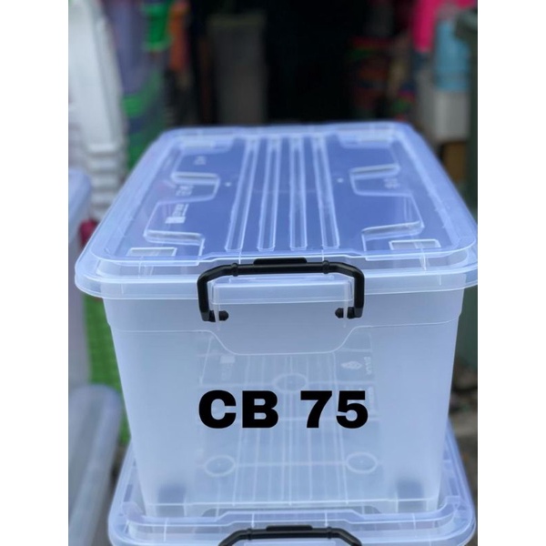 Jual Container Box Transparan EZY CB 75 / Kotak Penyimpanan Serbaguna ...