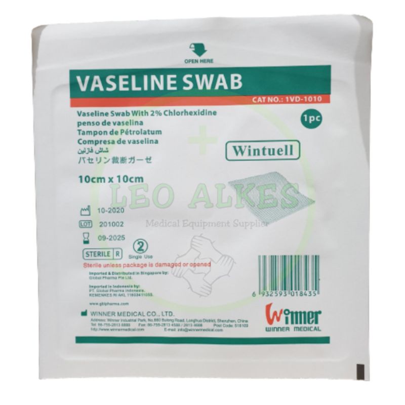 Jual Vaseline Swab 10cm x 10cm Seperti Lomatuell Sofratulle Supratul ...