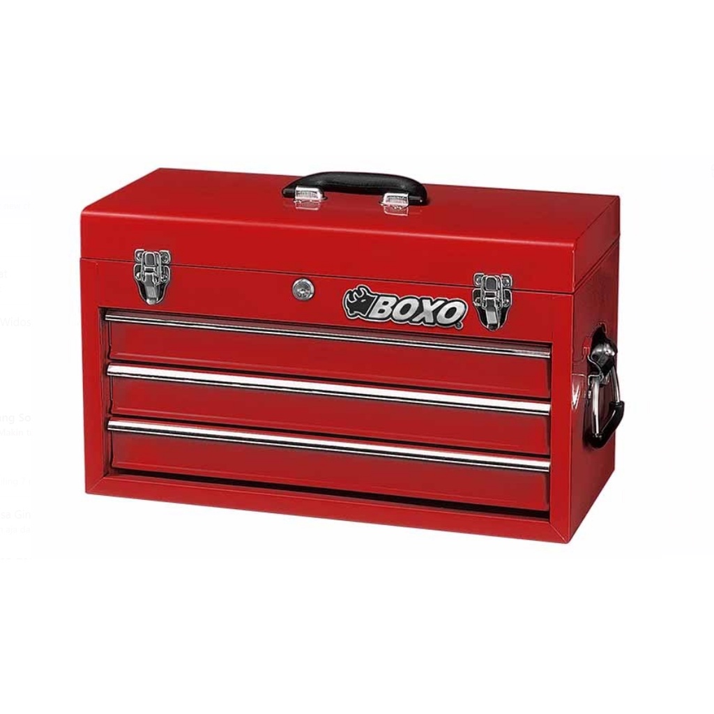 Jual BOXO TOOLS | Laci Tools Mekanik - 3 Drawer Carry Box (ECC20301RD ...