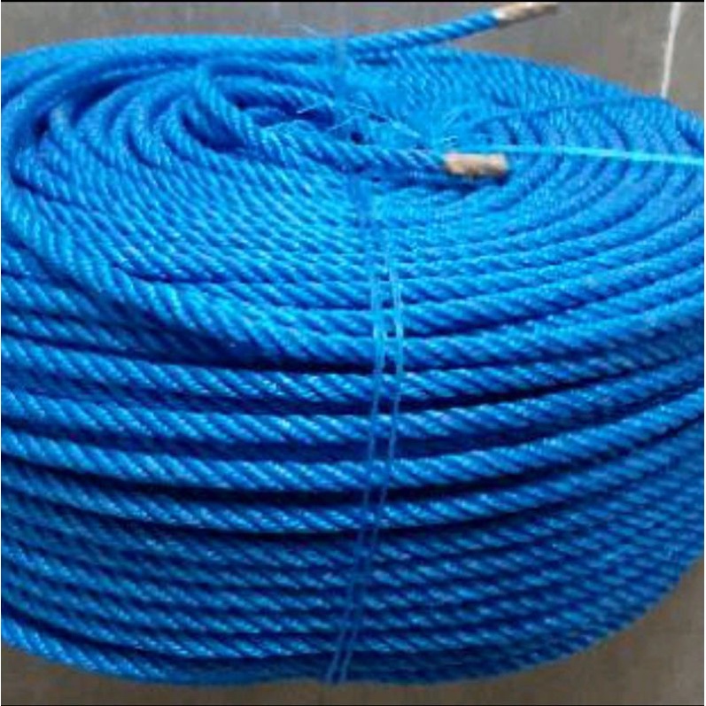 Jual Tali Tambang Trilliun PP Tambang 8 Mm Biru Harga per KG | Shopee Indonesia