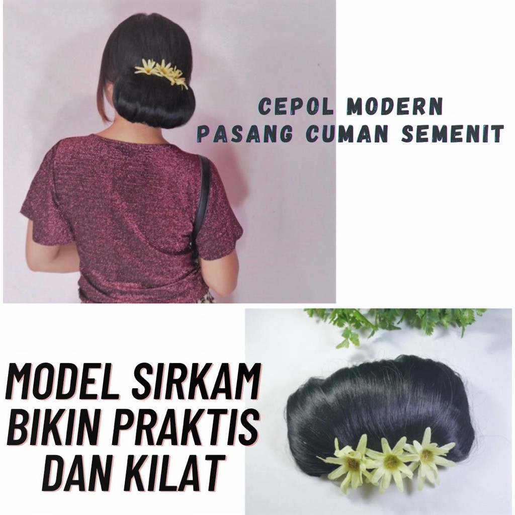 Jual nadiSSE Cepol Rambut Modern/ Sanggul Modern Nyi Rambut Kasih ... Jual nadiSSE Cepol Rambut Modern/ Sanggul Modern Nyi Rambut Kasih ...