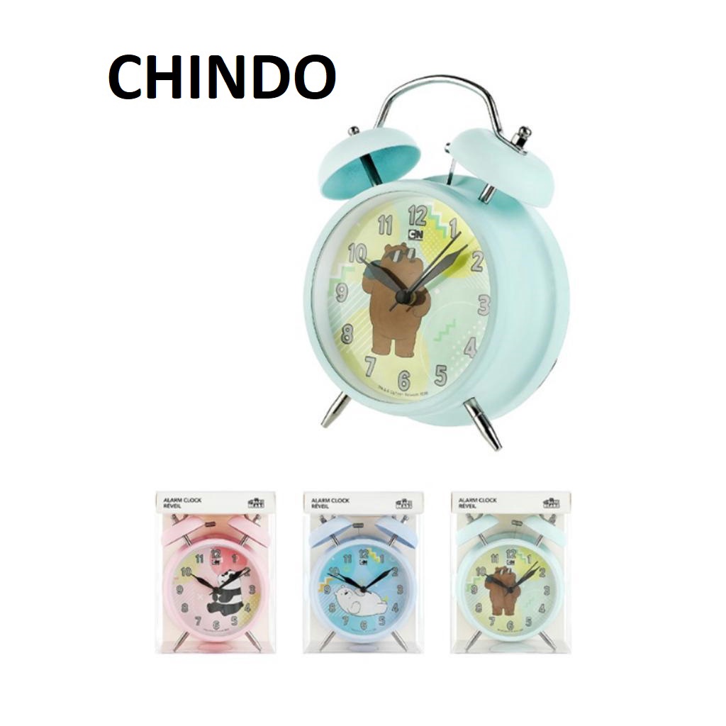 Jual MINISO ALARM CLOCK WE BARE BEAR JAM WAKER WBB ORIGINAL MINISO ...