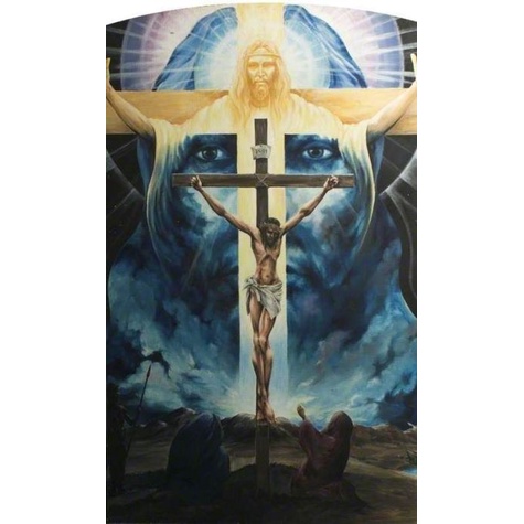 Jual Hiasan dinding poster Yesus plus bingkai ukuran 53x35 | Shopee ...