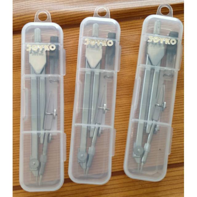 Jual LF63 Alat Tulis Pensil Jangka besi joyko Tipe MS-402 kemasan ...