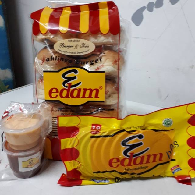 Paket burger edam standar | Shopee Indonesia