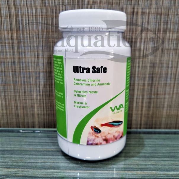 Jual VIVARIA ULTRA SAFE 250ML OBAT PENGHILANG AMMONIA CHLORINE NITRITE ...