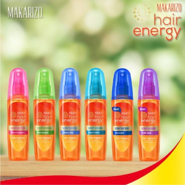 MAKARIZO HAIR ENERGY SCENTSATION / PARFUM SPRAY RAMBUT 100 ml | Shopee ...