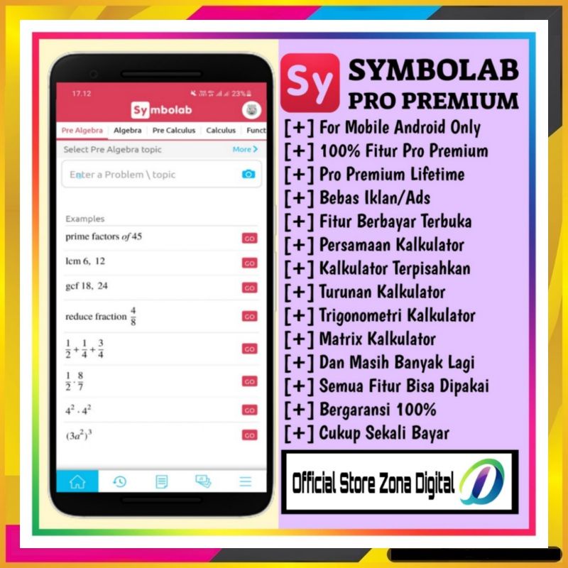 Jual Promo!!! Symbolab Pro Premium Android Full Garansi | Shopee Indonesia