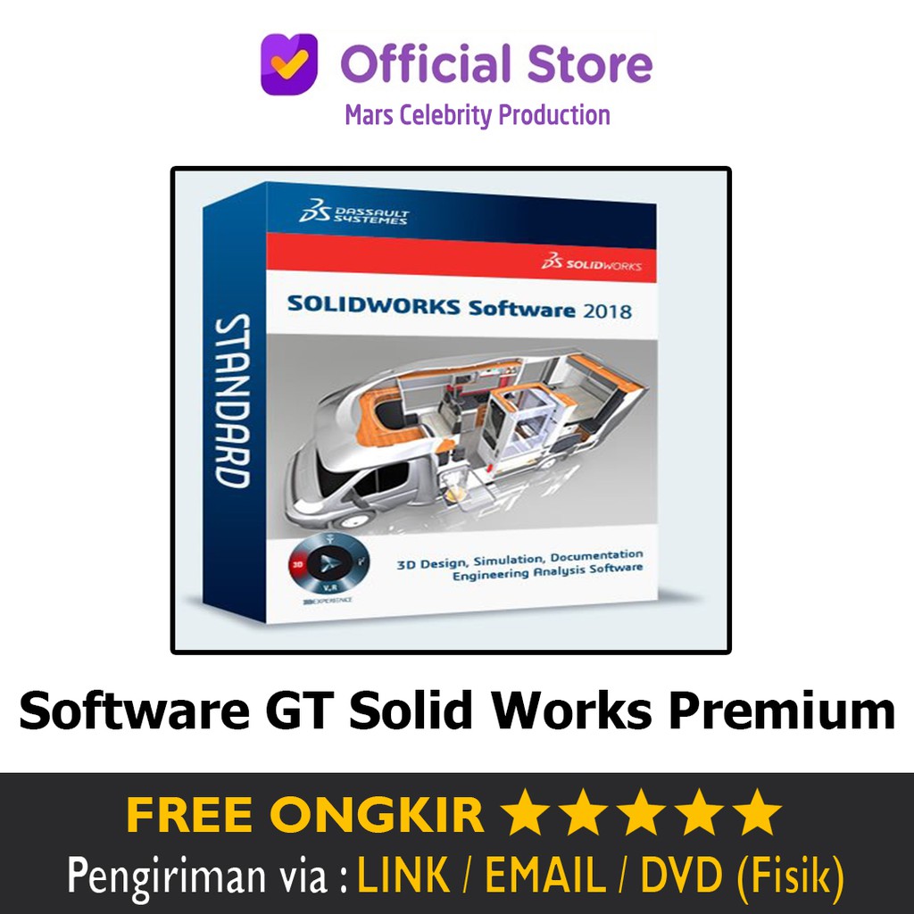 Jual Software GT Solidworks Premium 2018 Full Version Terbaru Solid ...