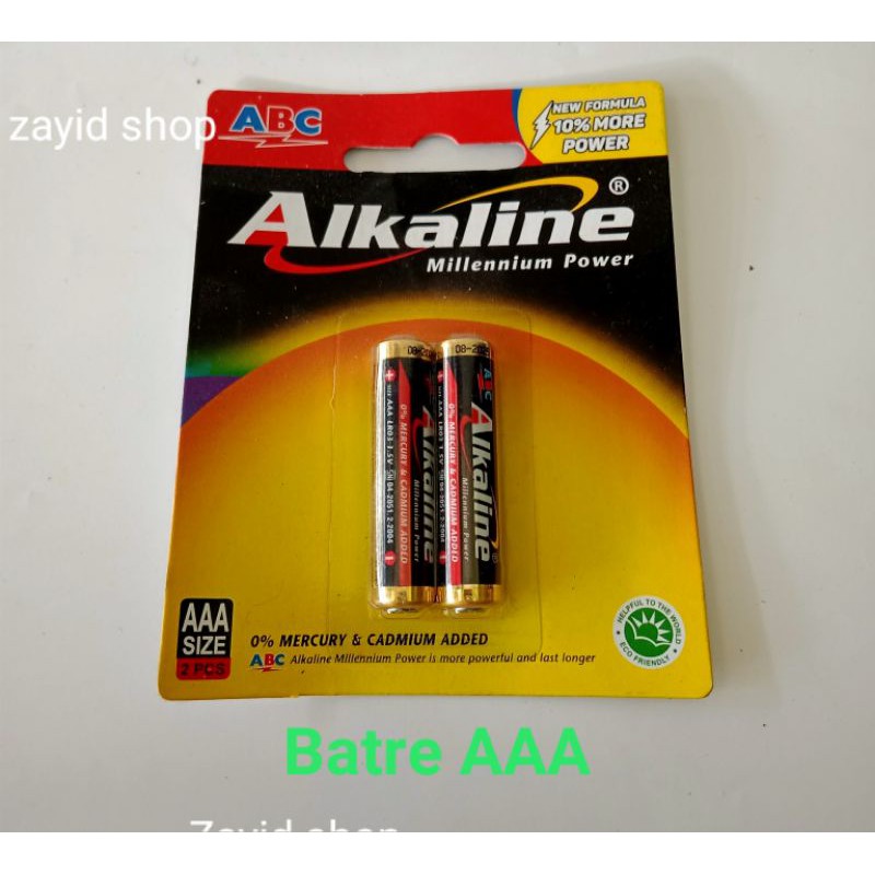 Jual BATU BATRE ALkaline Ukuran A 3 Sepasang asli Berkwlitas cocok ...