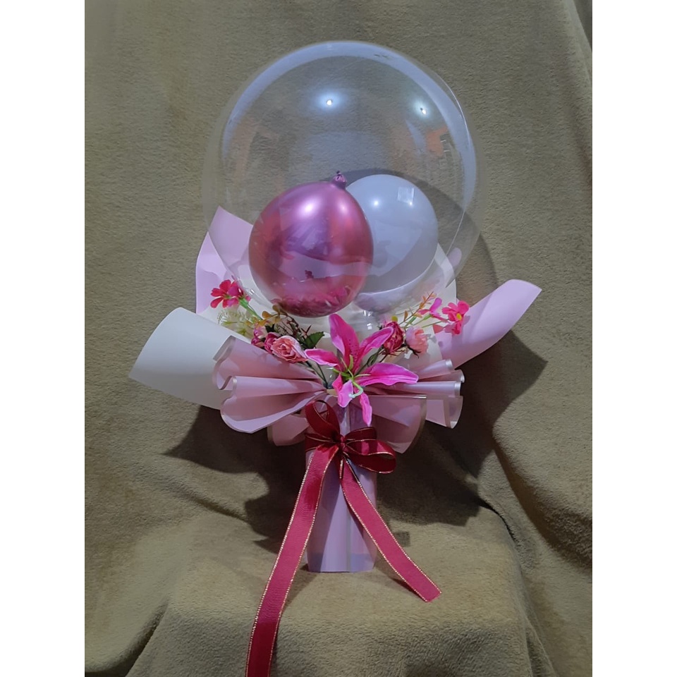 Jual BUCKET Balon + Bunga + Tulisan Balon | Shopee Indonesia