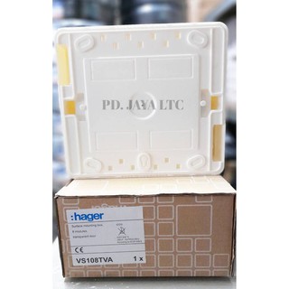 Jual Hager Box Mcb Outbow VS108TVA - Kotak MCB 8 Modul Transparan ...