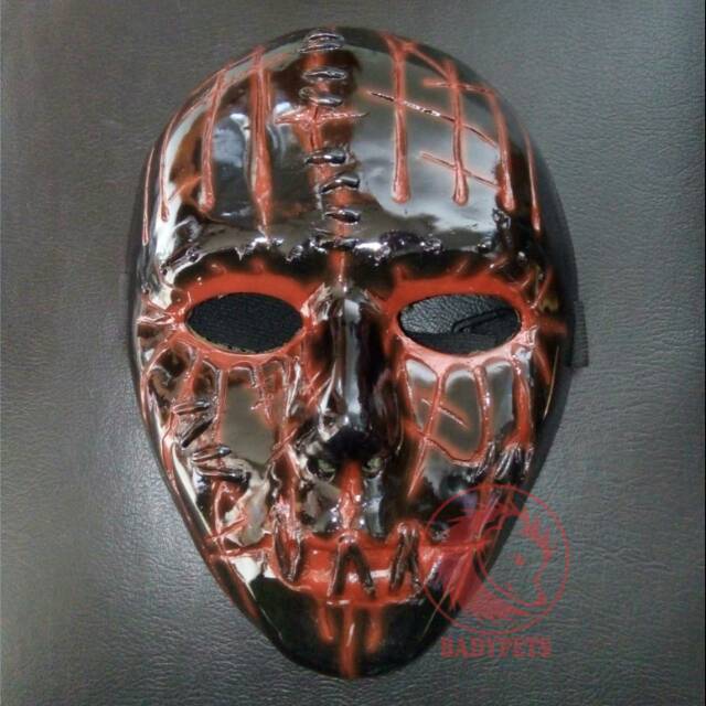 Jual Topeng Slipknot Joey Jordison Black Custom | Shopee Indonesia