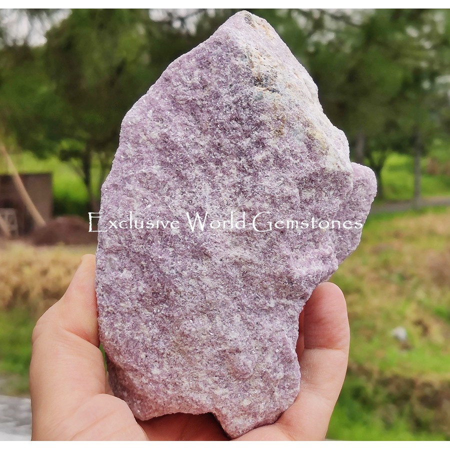 Jual 2.13.22RS - Natural Lepidolite Rough Stone JUMBO - Portugal | Shopee Indonesia