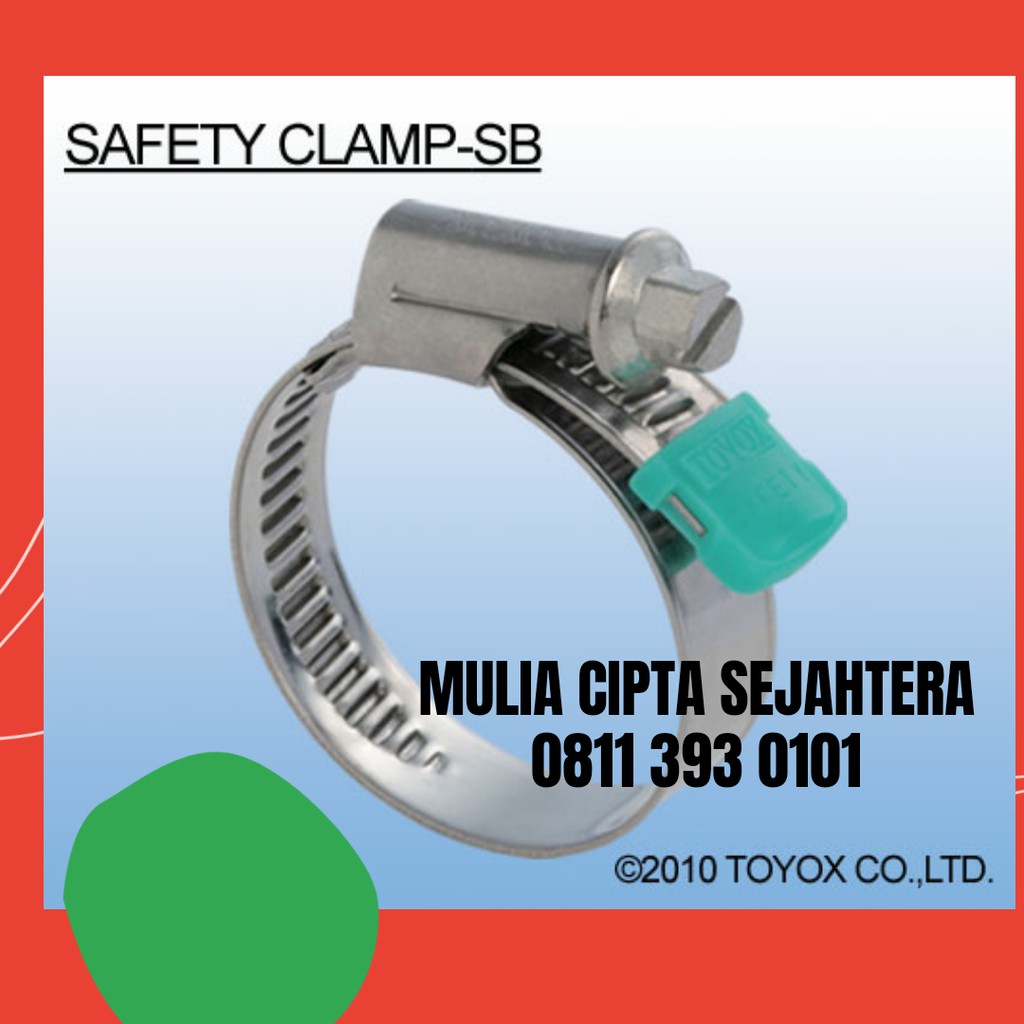 Jual Klem TOYOX CLAMP Tipe SB (Full Stainless Steel SUS 304) | Shopee ...