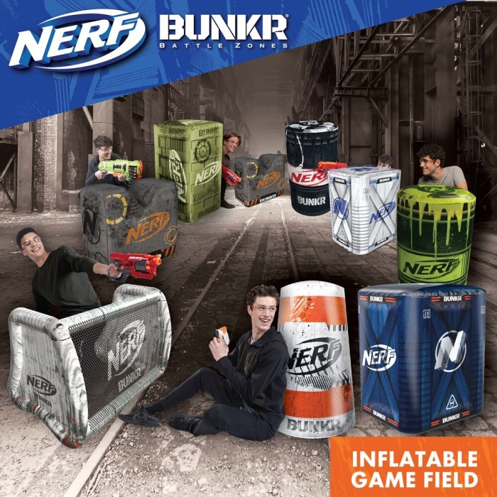 Jual Nerf BUNKR Competition Pack SINGLE Inflatable Barrier Bunker Balon ...