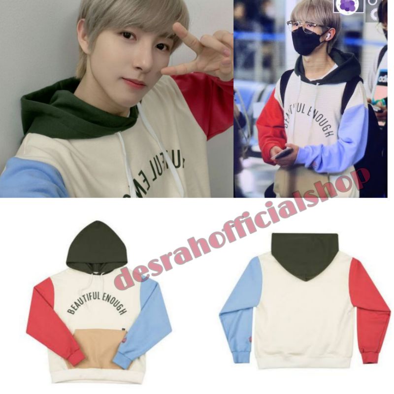 Jual JAKET HOODIE tanpa po renjun NCT BEAUTIFUL ENAUGH M-XXL | Shopee ...