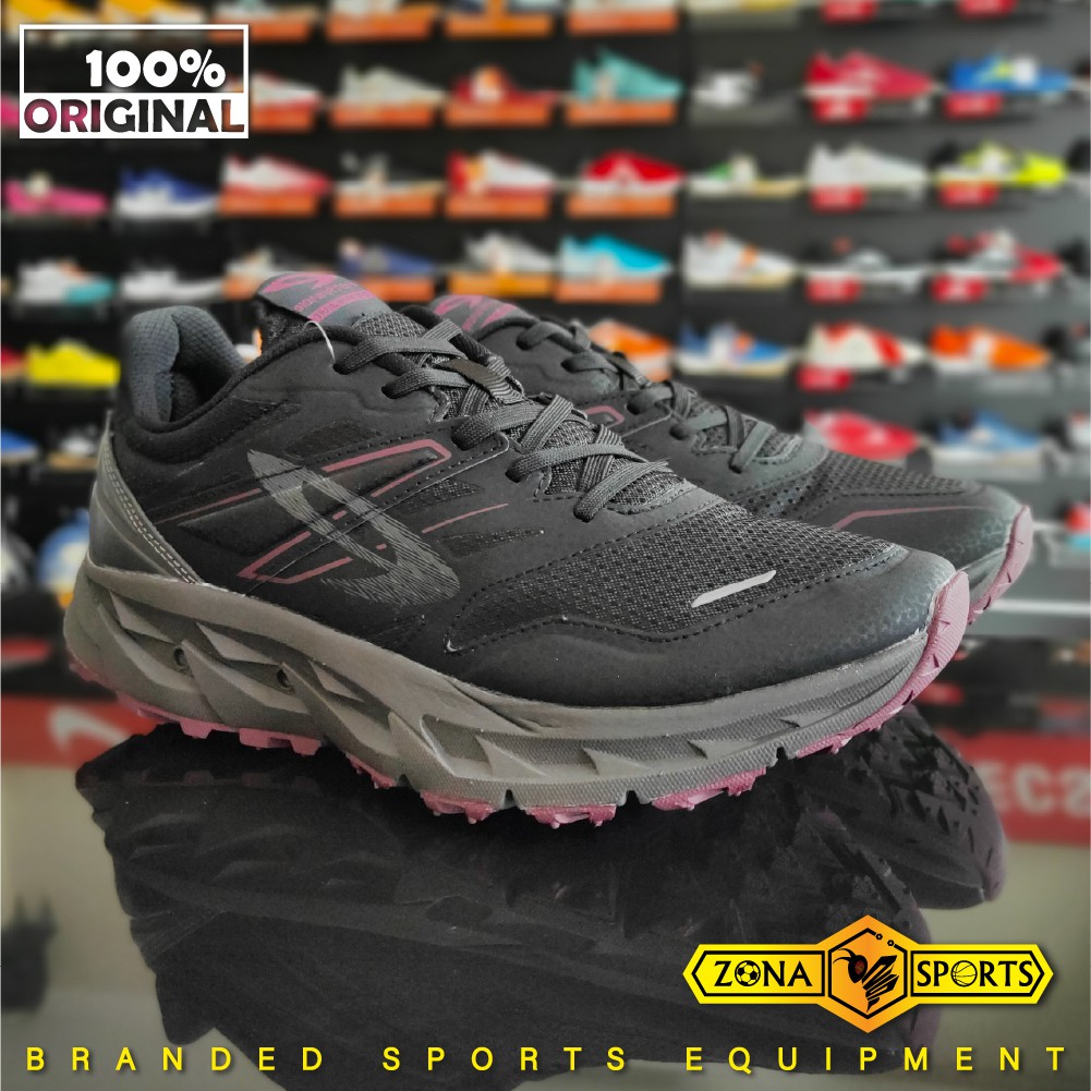 Jual Sepatu Trail Running 910 Nineten Yuza Evo Hitam | Shopee Indonesia