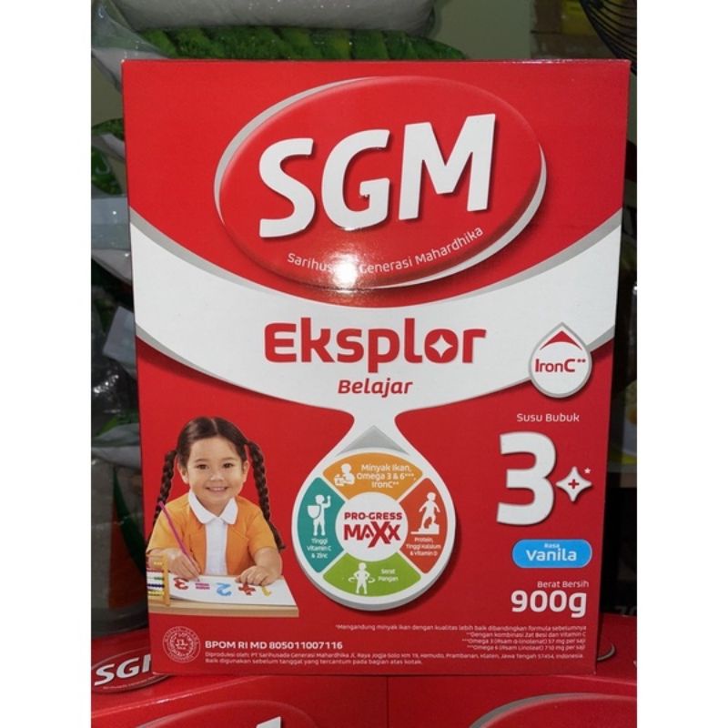 Jual SGM 3+ 900GR RASA VANILA/MADU | Shopee Indonesia