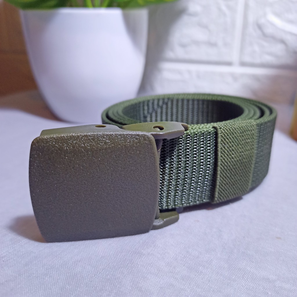 Jual FASHION Ikat pinggang tactical military HIJAU ARMY pria GESPER ...