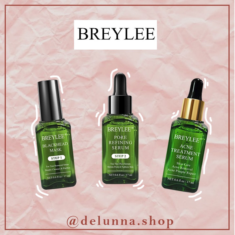 Jual BREYLEE BLACKHEAD ORIGINAL 100% STEP 1, STEP 2 dan ACNE SERUM ...