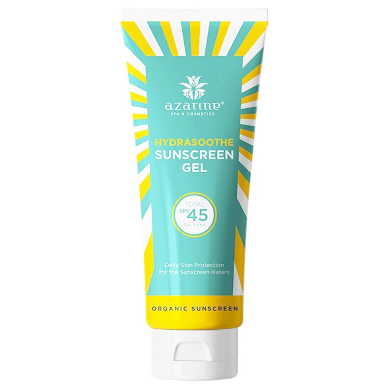 Jual Azarine Hydrasoothe Sunscreen Gel SPF45 PA++++ 50ml | Shopee Indonesia