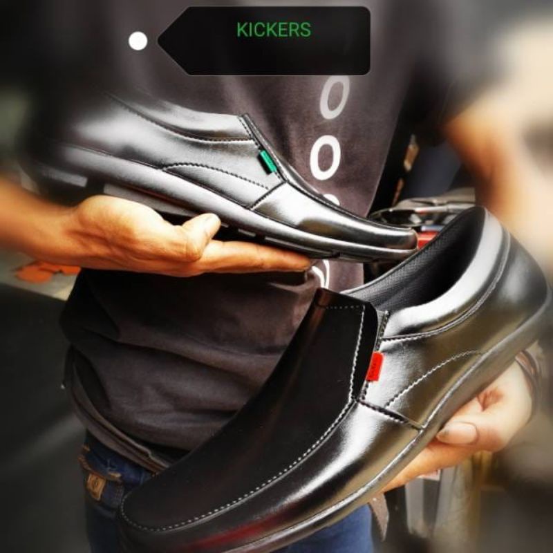 Jual sepatu Pantofel Pria BIG SIZE Hitam Terbaru Untuk Kerja Kantor Dan ...