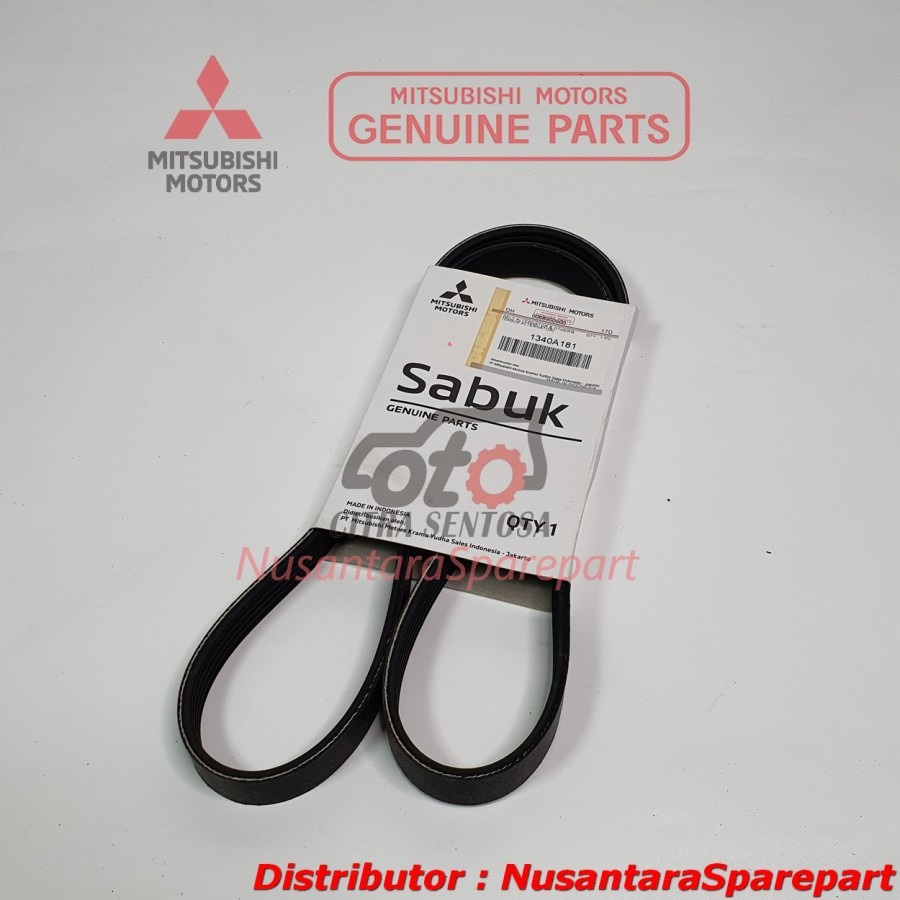 Jual FAN BELT ALTERNATOR MITSUBISHI XPANDER ORIGINAL 1340A181 | Shopee ...